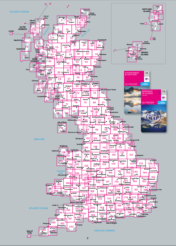 Wandelkaart 04 Discoverer Coleraine- Northern Ireland - OSNI